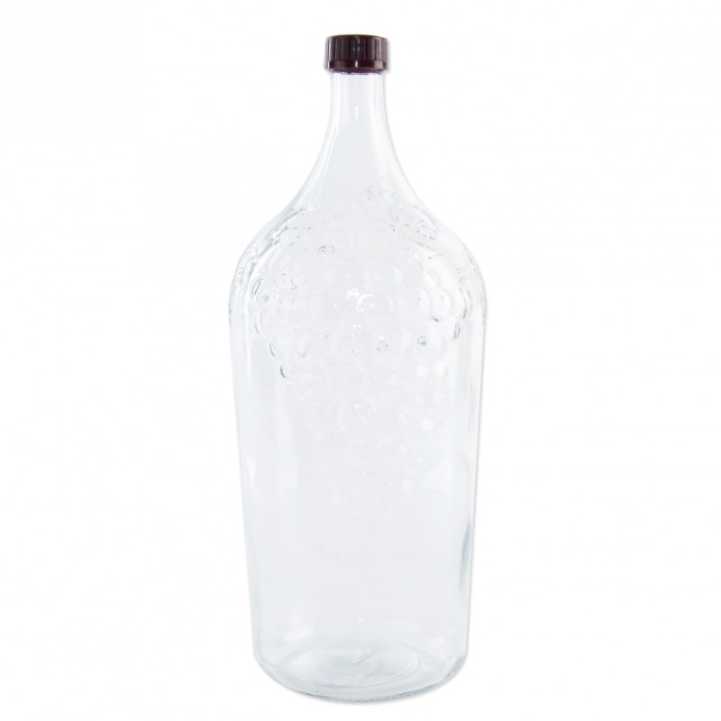 Fľaša sklo GRAPES 2l